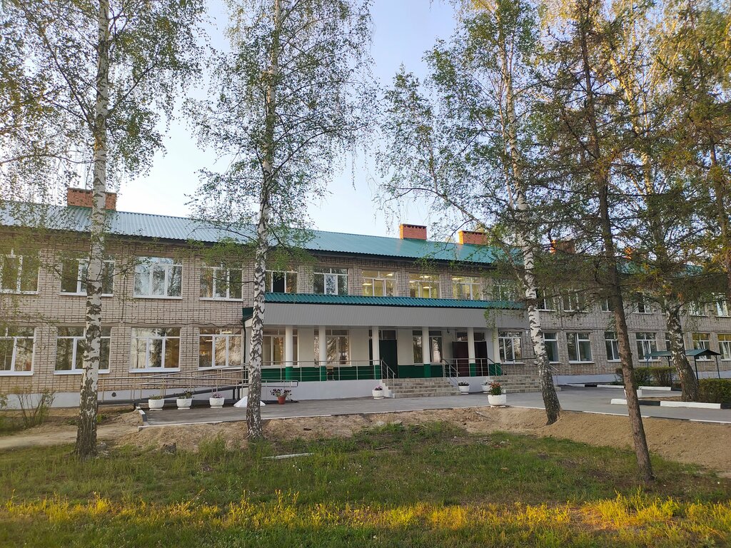 Ortaokul Yekshurskaya srednyaya obshcheobrazovatelnaya shkola, Mou, Riazanskaya oblastı, foto