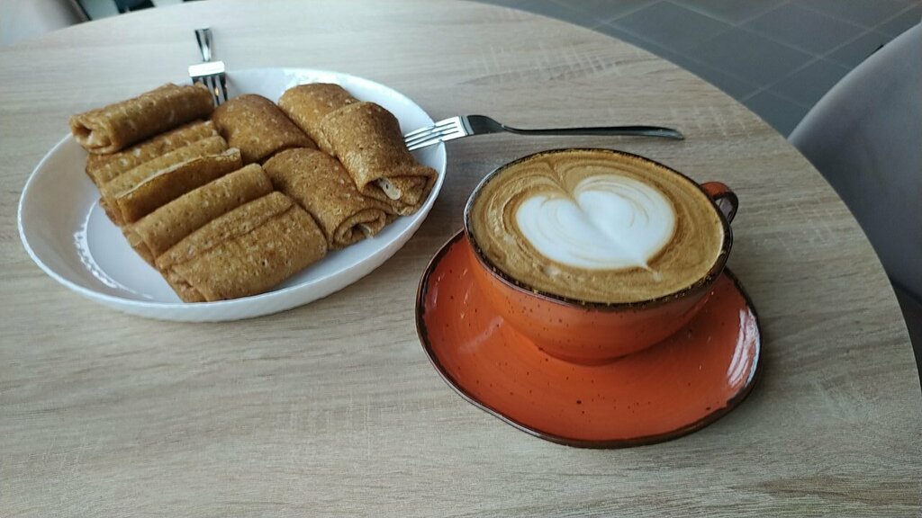 Kahve dükkanları OldBusCoffee, Yaroslavskaya oblastı, foto