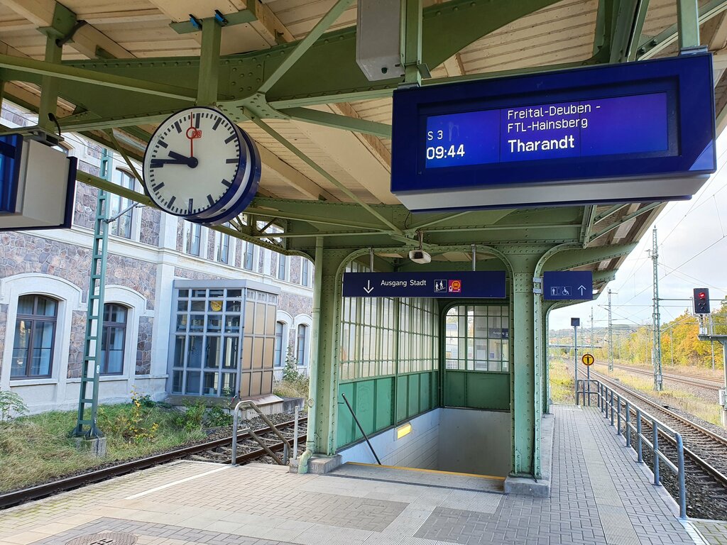 Tren istasyonu Freital-Potschappel, Freital, foto