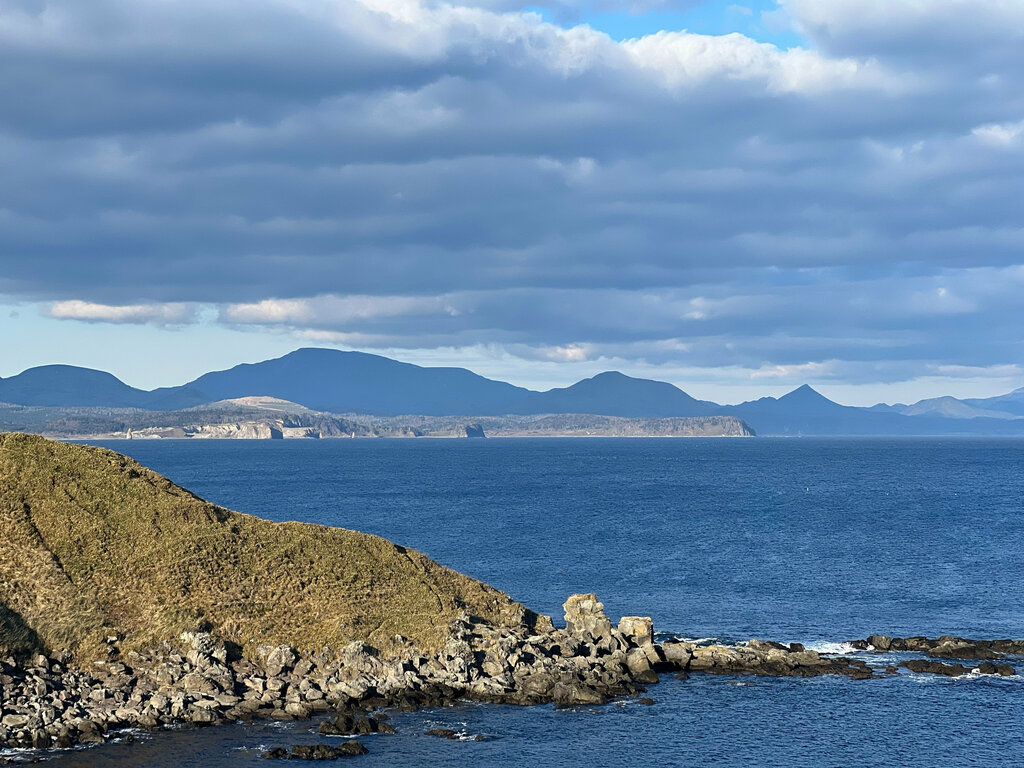 Seyir terası Мыс Южно-Курильский, Sahalin Bölgesi, foto
