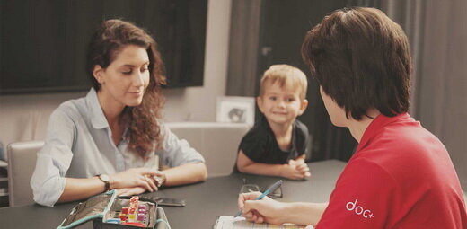 Evde tıbbi yardım Mobilnaya klinika Doc+, Moskova, foto