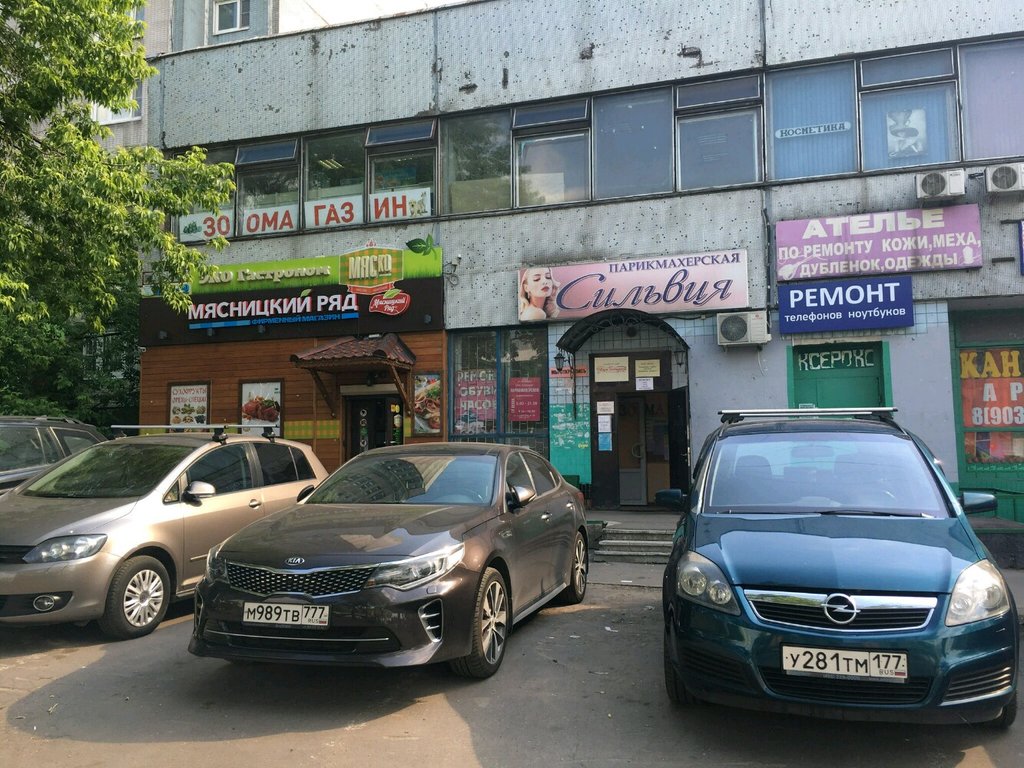 Kasap, şarküteri Myasnaya kompaniya Myasko, Moskova, foto