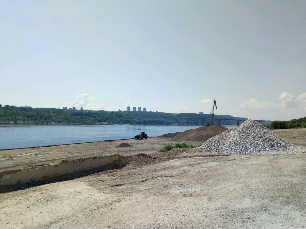 Yönetim ofisi Грузовой порт инертных материалов, Nijni Novgorod, foto