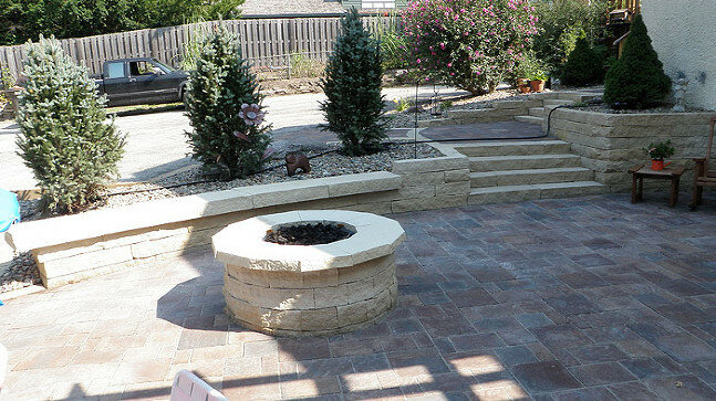 Bahçe ekipmanları ve teknolojileri Lounsbury Landscaping, Iova Eyaleti, foto