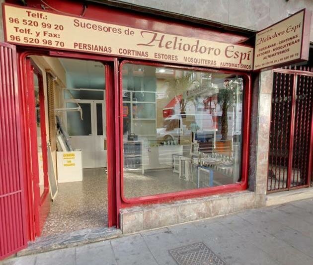 i̇ç mimarlık firmaları Persianas Heliodoro Espí, Alicante, foto