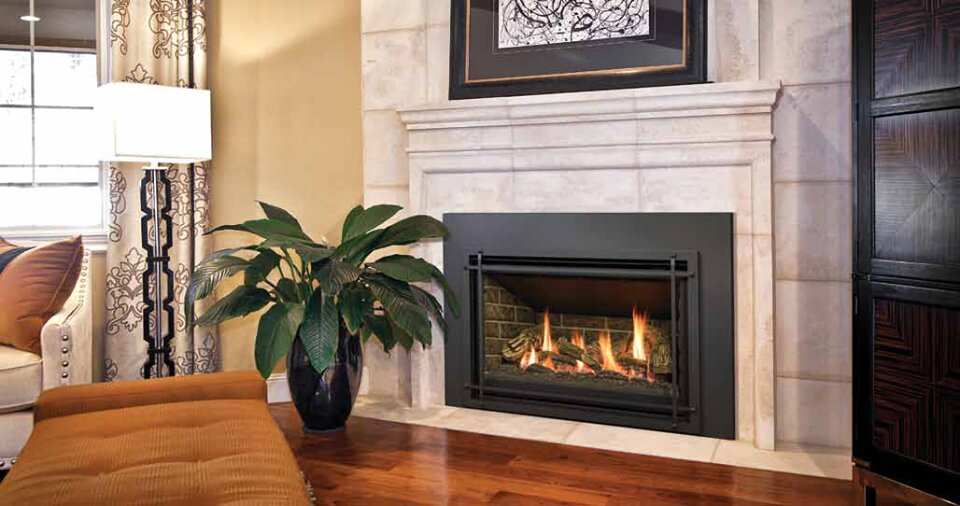 Soba, şömine The Fireplace Company, New York Eyaleti, foto