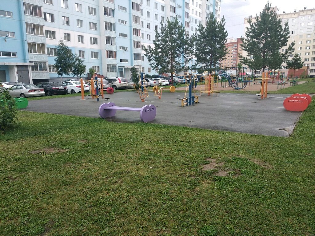 Spor alanı Тренажерная площадка, Novosibirsk, foto