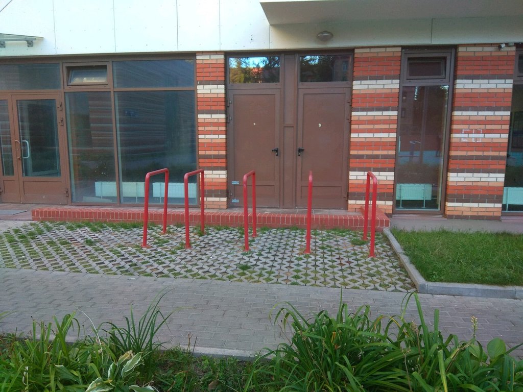 Bisiklet park yerleri Bicycle parking, Moskova, foto