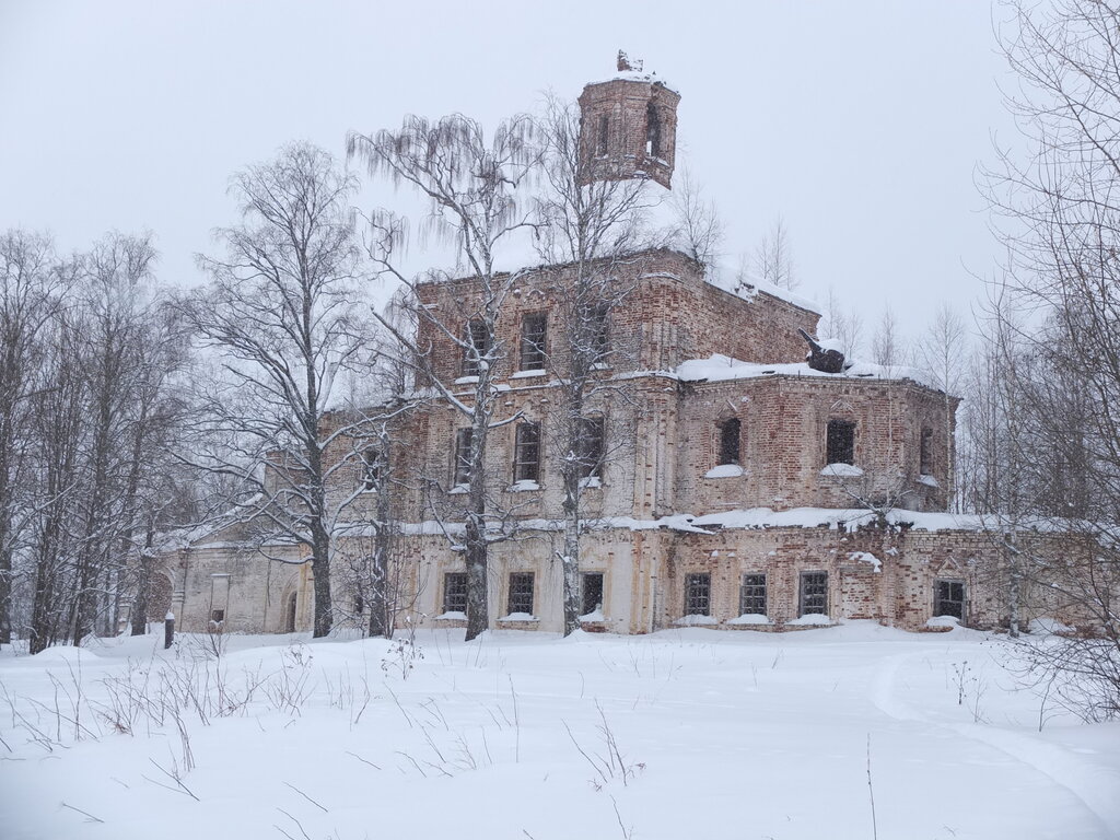 Ortodoks kiliseleri Tserkov Preobrazheniya Gospodnya V Chakule, Arhangelskaya oblastı, foto