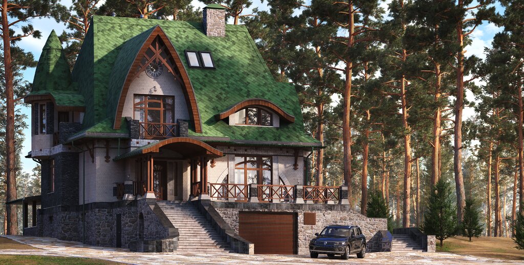 Yazlık ev inşaatı Premyer-Stroy, Saint‑Petersburg, foto