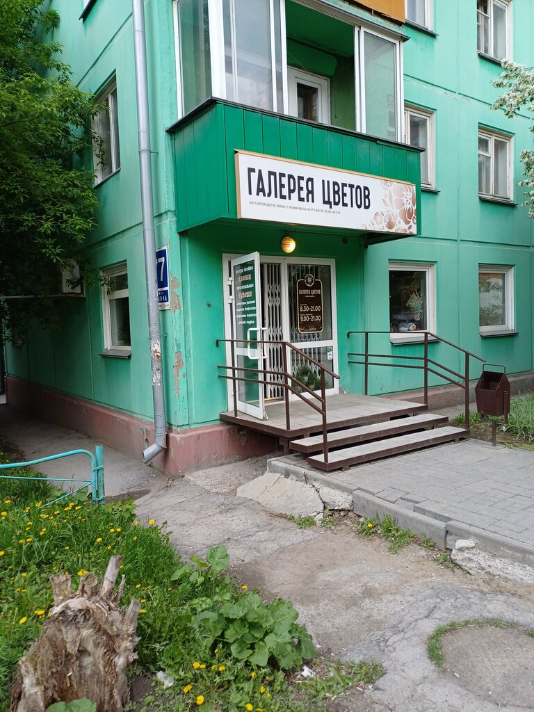 Çiçekçiler Galereya tsvetov, Novosibirsk, foto