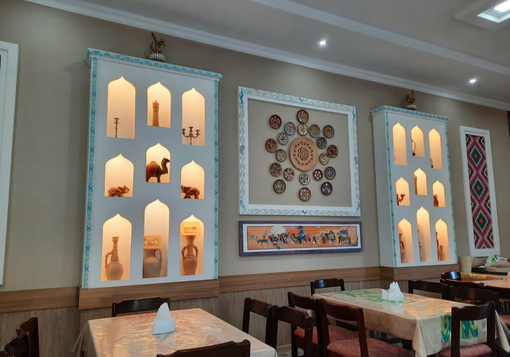 Kafe Sayqali Samarkand, Semerkant, foto