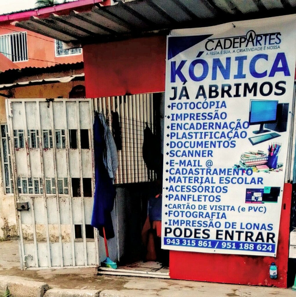 Fotokopi dükkanları Cadepartes, Loanda, foto
