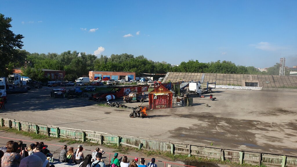Ehliyet sınav alanı Площадка для вождения ДОСААФ, Omsk, foto