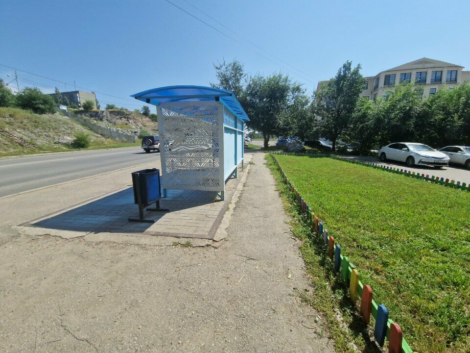 Manavlar Kiosk selling vegetables and fruits, Öskemen (Ust‑Kamenogorsk), foto