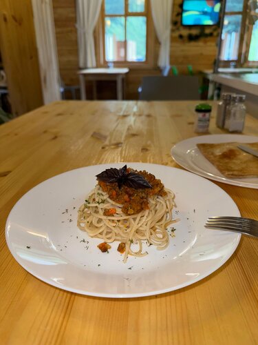 Kafe Pancake Green Kolobok, Altay Cumhuriyeti, foto