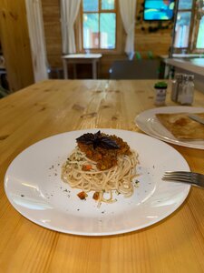 Pancake Green Kolobok (Lesnaya ulitsa No:1Ж, selo Aktash), kafe  Altay Cumhuriyeti'nden