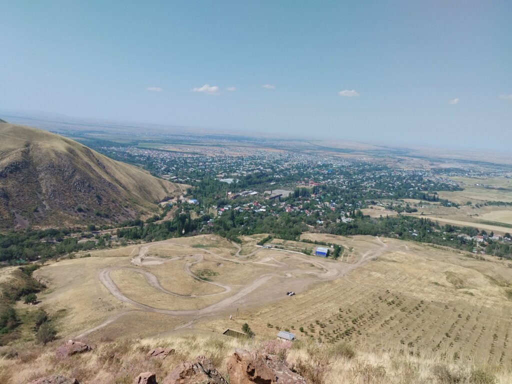Motosiklet pisti Cross-country track Fabrichnyi, Almatı eyaleti, foto