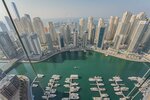 Modern 2BR High Floor Haven in Vida Dubai Marina (12, Al Hubob Street, Dubai Marina, Jumeirah, Dubai), kısa süreli konaklama  Dubai'den