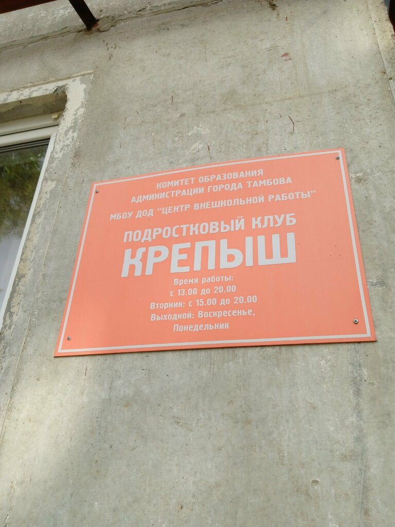 Çocuk ve gençlik merkezleri Крепыш, Tambov, foto