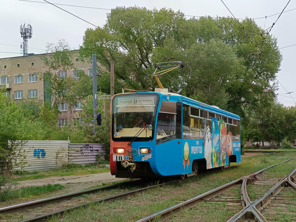 Tramvay garajları MP Elektrichesky transport MP, filial tramvaynoye depo, Omsk, foto