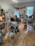 Арт-кафе мастерская Ксении Черемных (Moscow, Begovaya Street, 15), art workshop  Moskova'dan