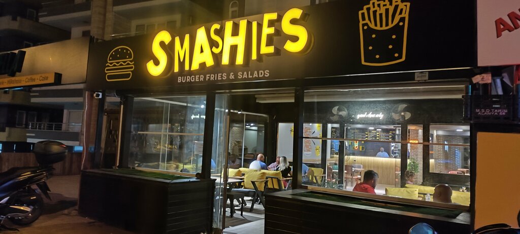 Fast food Smashies, Alanya, foto