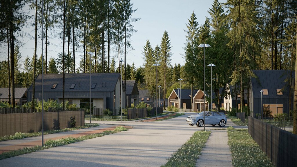 Yazlık yerleşim Scandic Forest, Moskova ve Moskovskaya oblastı, foto