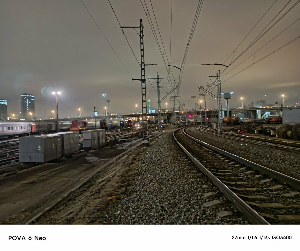 Yük istasyonu Nikolayevka Station, Moskova, foto