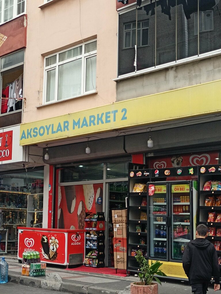 Pazarlar ve çarşılar Aksoylar Market, İstanbul, foto