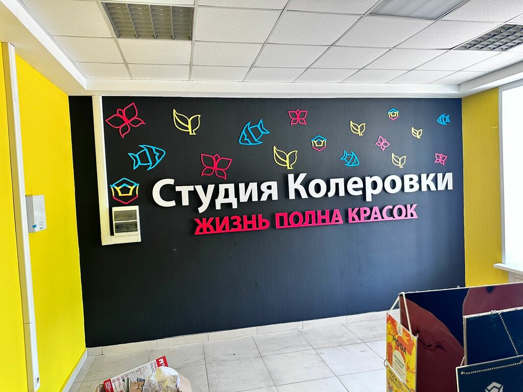 Boya ve cila malzemeleri üretim ve satış yerleri Меркурий, Kemerovo, foto