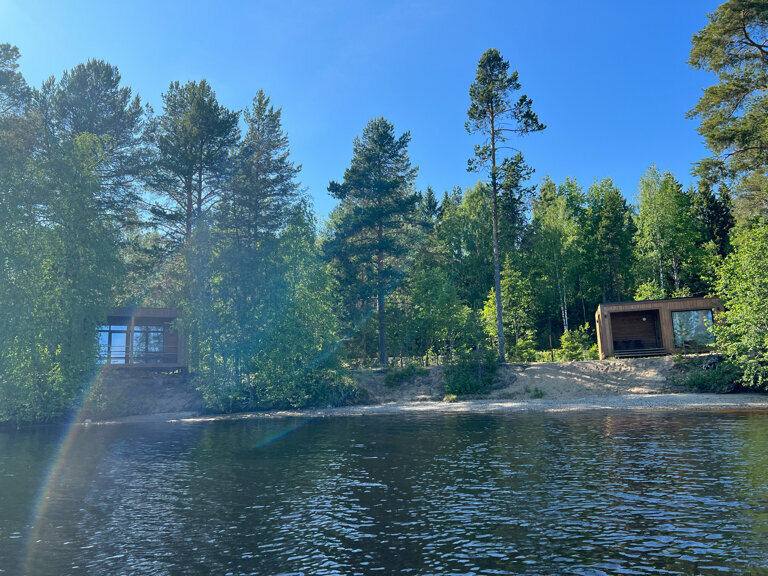 Resort oteller, tesisler Kybiki, Karelya, foto