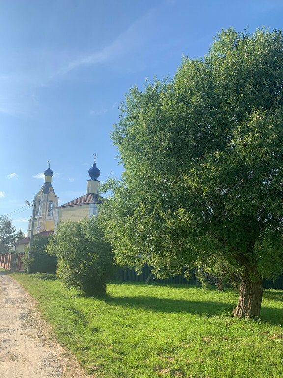 Ortodoks kiliseleri Church of Saint Nicholas the Wonderworker V Chizhovke, Kalujskaya oblastı, foto