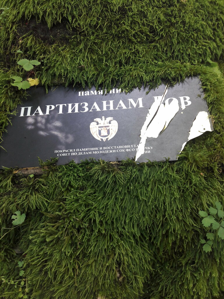 Anıt, heykel Памятник партизанам, Soçi, foto