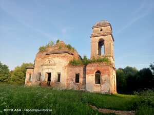 Tserkov Vvedeniya Presvyatoy Bogoroditsy vo Khram V Kolokolne (Smolensk Region, Gagarinsky Municipal District, derevnya Kolokolnya), ortodoks kiliseleri  Smolenskaya oblastından