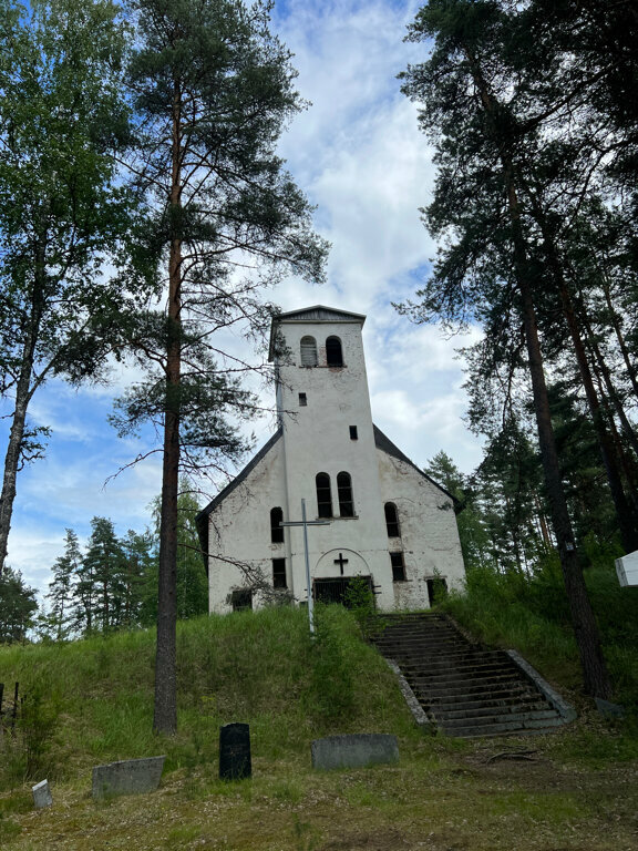 Protestan kilisesi Кирха, Saint‑Petersburg ve Leningradskaya oblastı, foto