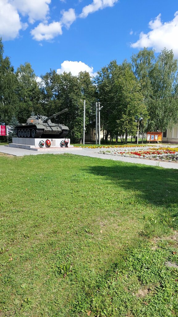 Teknoloji anıtı Танк Т-55, Vetluga, foto