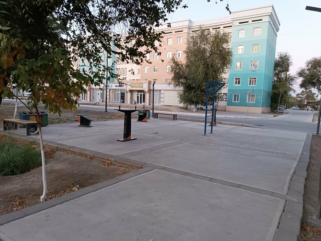Spor alanı Sports ground, Nukus, foto