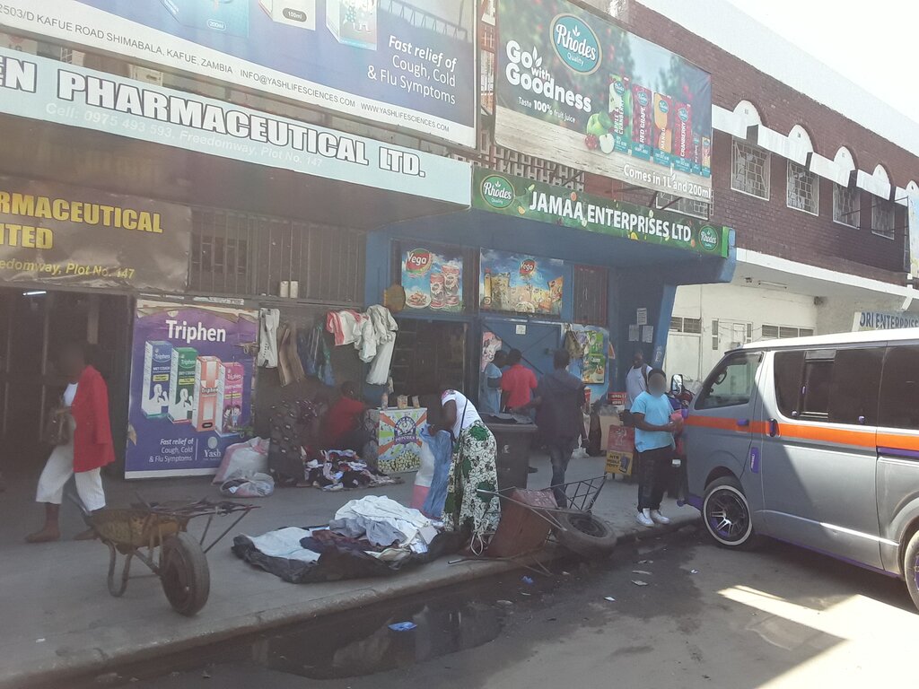 Toptancılar Jamaa Enterprises, Lusaka, foto