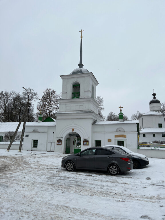 Turistik yerler Колокольня надвратная на Мироносицком кладбище, Pskov, foto