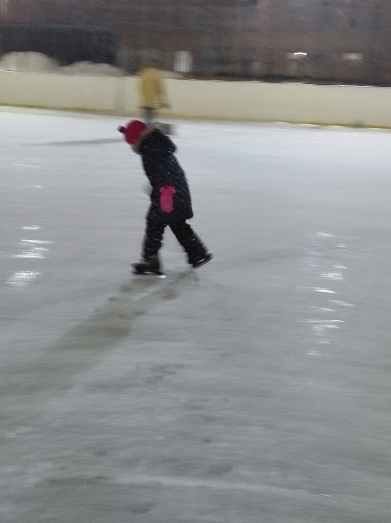 Buz pateni pistleri Ice rink, Moskova, foto