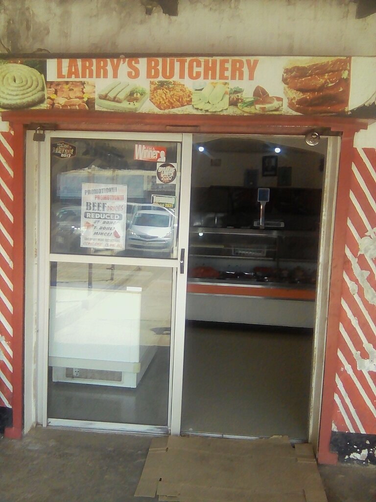 Kasap, şarküteri Larrys Butcher, Lusaka, foto