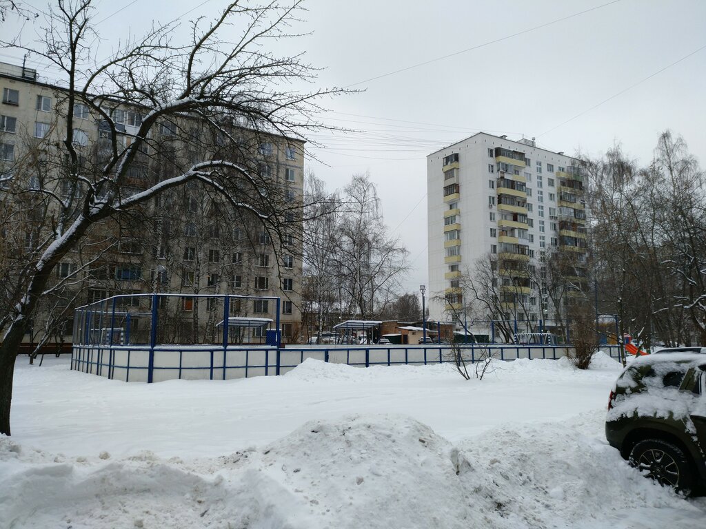 Buz pateni pistleri Ice rink, Moskova, foto