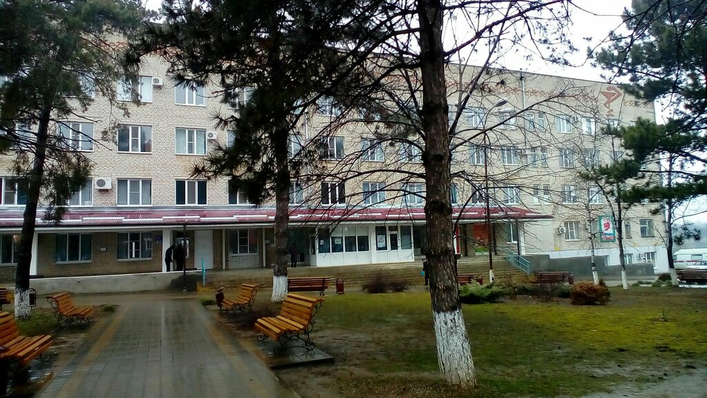Hastane bölümü Infektsionnoye otdeleniye Tsentralnoy Rayonnoy Bolnitsy, Muz, Krasnodarski krayı, foto