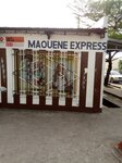 Maouené express (Brazzaville, Commune de Ouenzé, Avenue Monseigneur Benoit Ngatsongo), para transferleri  Brazzaville'den