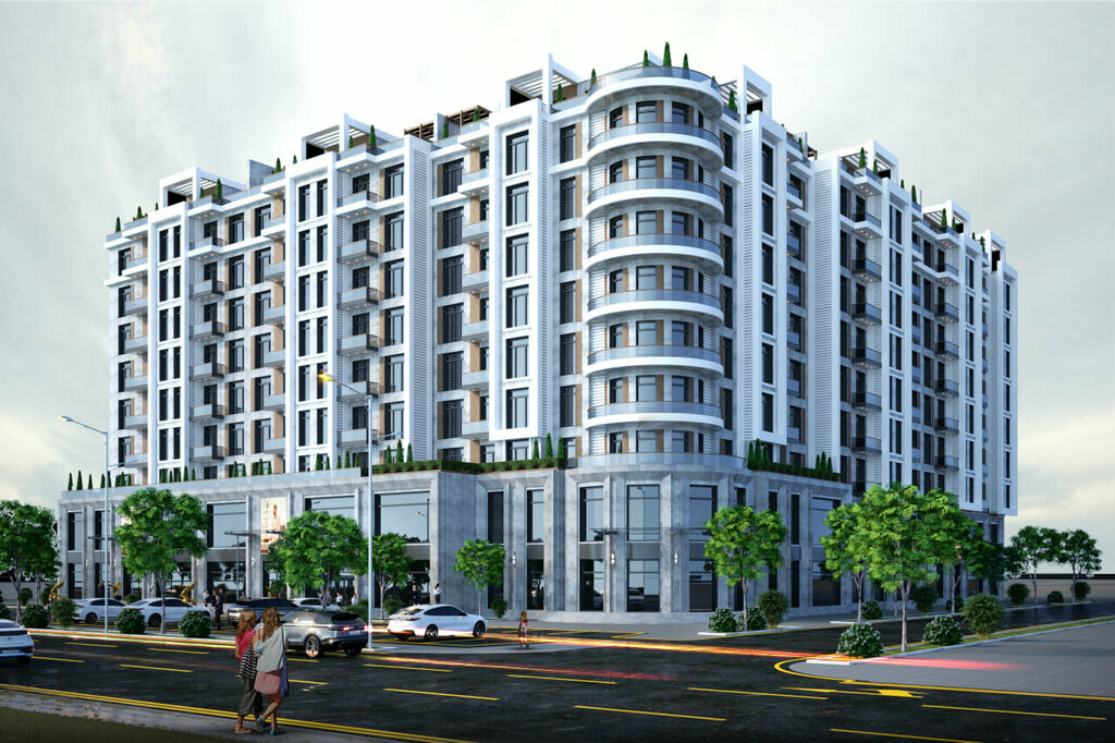 Konut blokları Damariq City, Semerkant, foto