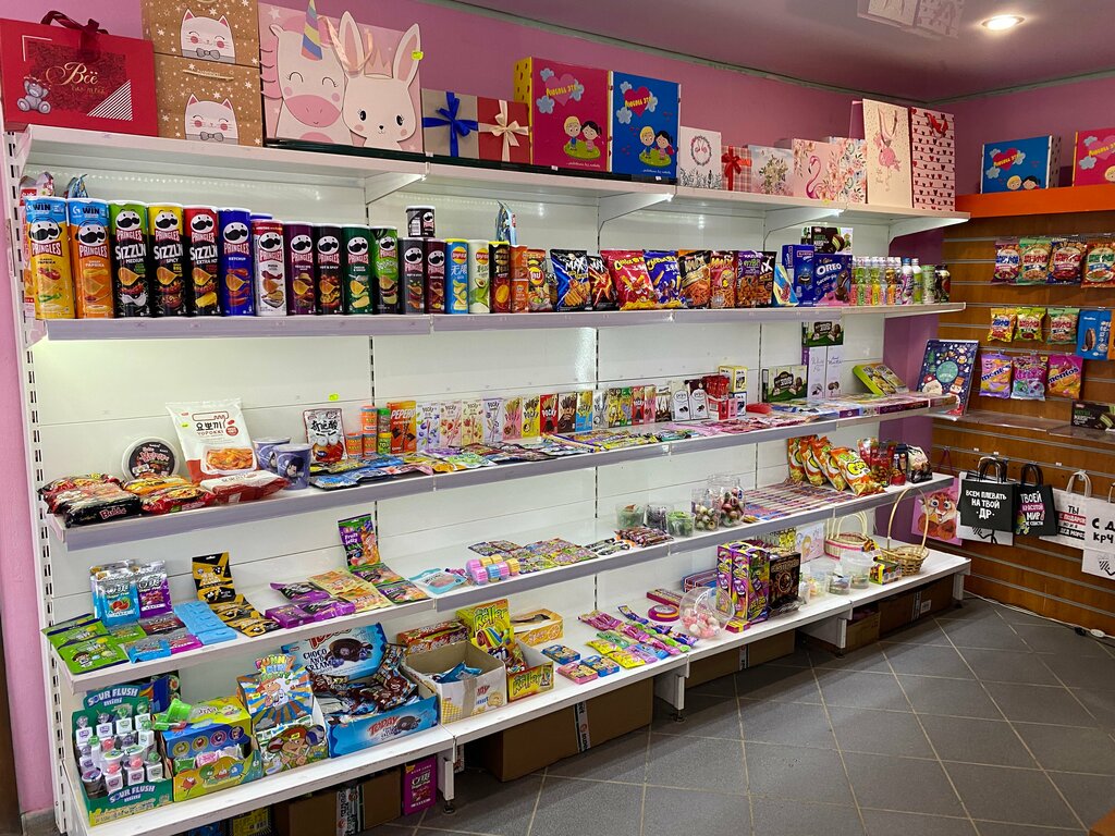 Pasta, şekerleme ve tatlı Сладости Мира, Oktiabrski, foto