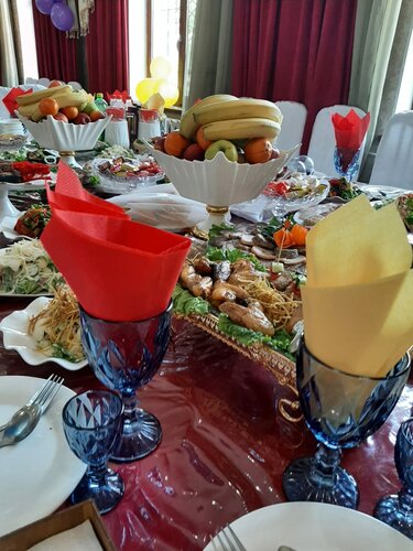 Fast food Zhibek azhe, Türkistan eyaleti, foto