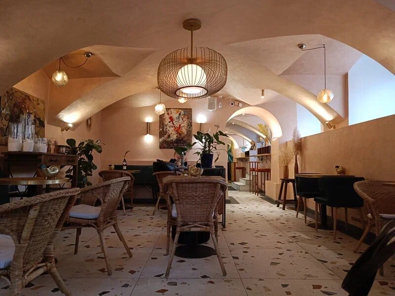 Kahve dükkanları Ptency, Saint‑Petersburg, foto