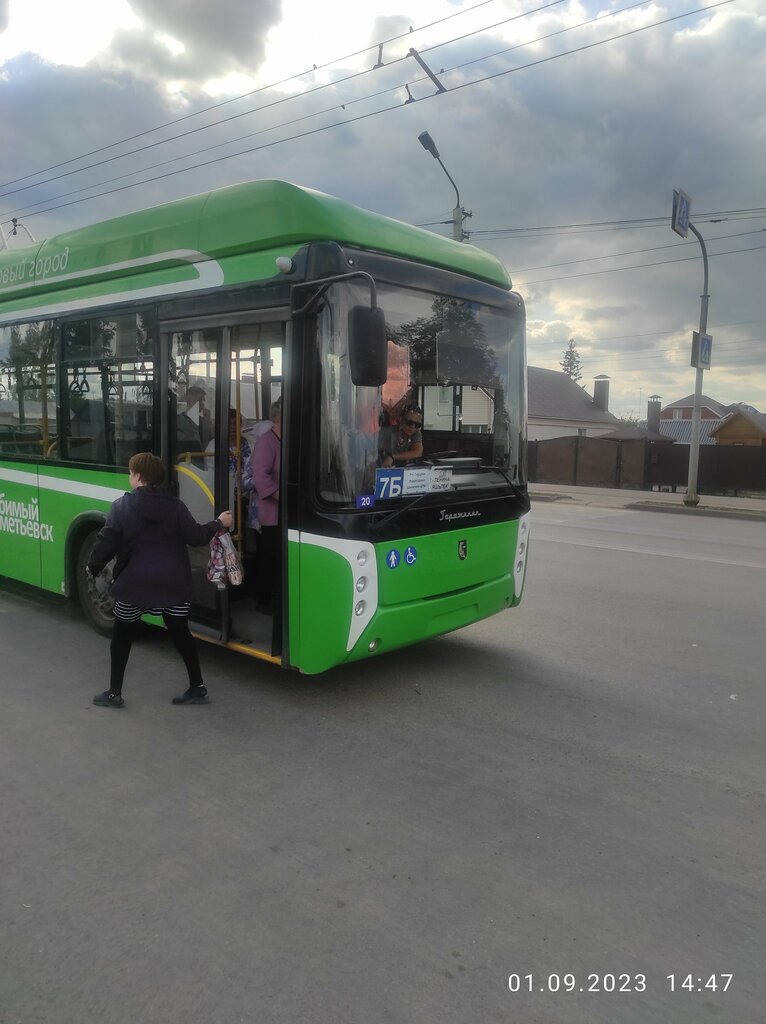 Toplu taşıma yönetimi ve bakımı МУП Альметьевское транспортное управление, Almetyevsk (Elmet), foto